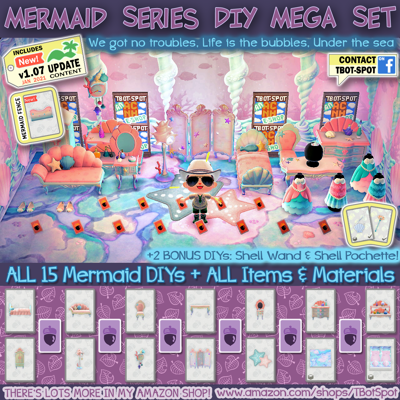 Pascal's Mermaid Series DIY Mega Set – TBot-Spot