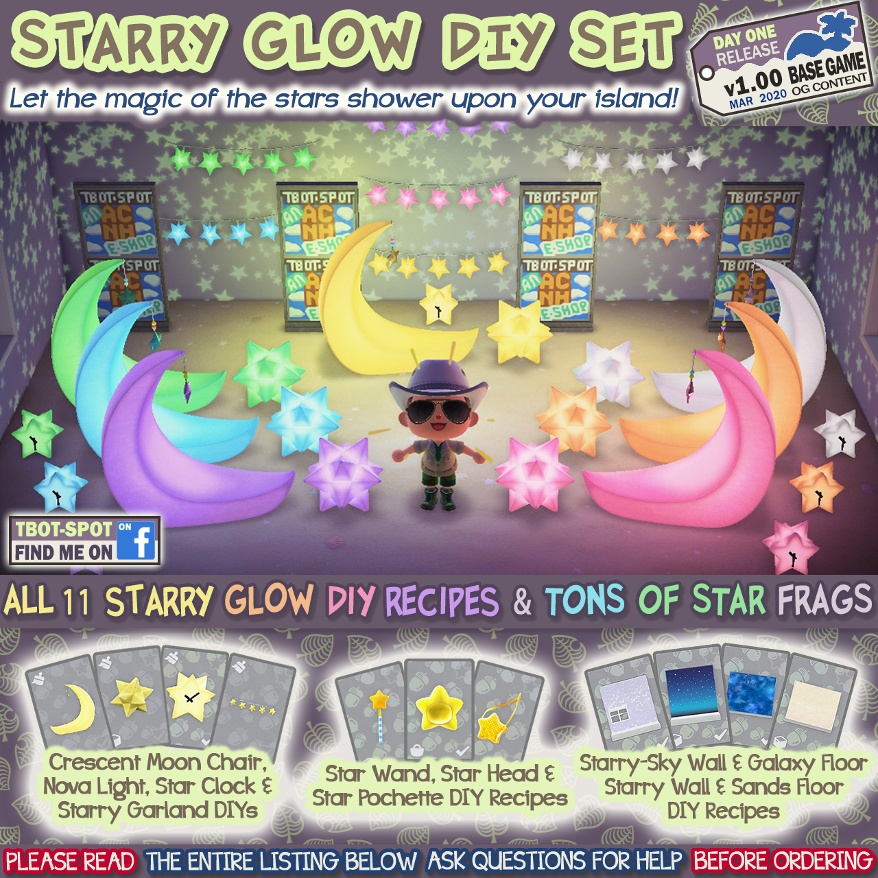 Special DIY Mega Pack - Celeste's Starry Glow Set – TBot-Spot